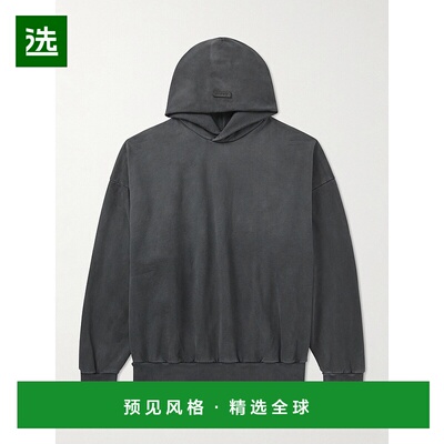 香港直邮1h可退 essentials fear of god 男士 棉针织连帽衫 FG25
