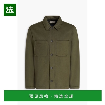 1h可退 香港直邮officine generale 男士 Harrison 羊毛羊绒混纺