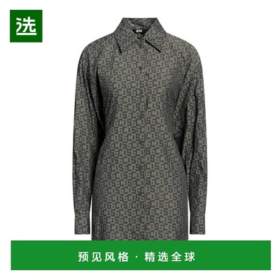 1h可退 【美国直邮】gcds女士衬衫长袖印花时尚 舒适 自然 休闲