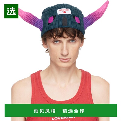 1h可退 香港直邮Charles Jeffrey Loverboy 男士 海军蓝 & 粉色 C