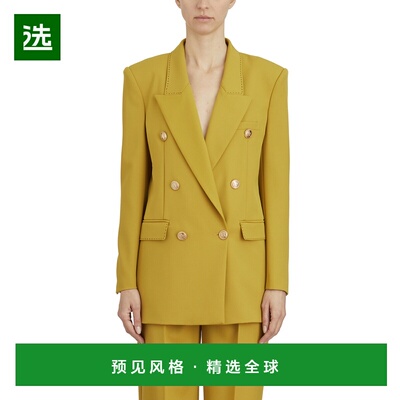 1h可退 香港直邮Elisabetta Franchi 女士 凉爽羊毛夹克 LGI12851