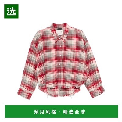 香港直邮R13 女士衬衫 R13WR150R683B SS2026 花色 长袖衬衫