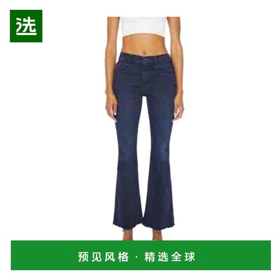 香港直邮Mother 腰带环牛仔裤 1535104F喇叭裤