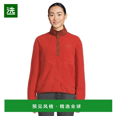 1h可退 香港直邮marmot 土拨鼠 女士 Wanderer Pile 高抓绒套头衫