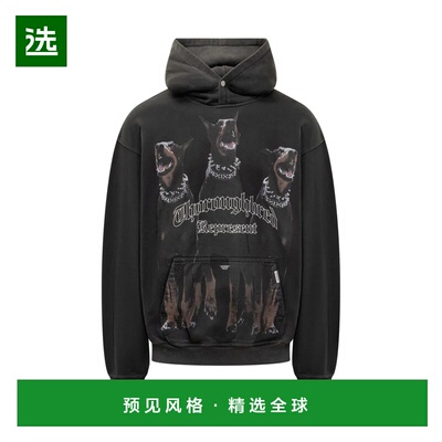 香港直邮Represent 男士卫衣 MLM41134003 CO 黑色 Cotton sweats