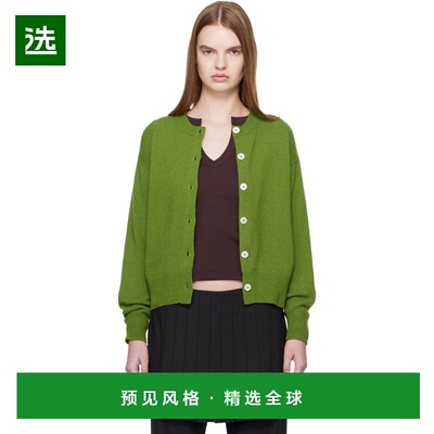 1h可退 香港直邮DAUGHTER 女士 绿色 Ada Crewneck 开衫 HKN03901