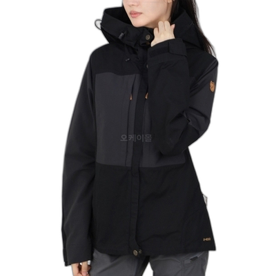 韩国直邮fjallraven瑞典北极狐 KEB 夹克 W 黑色 (89892/5防风