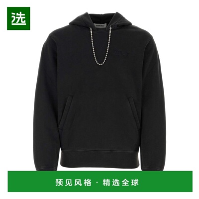 香港直邮AMBUSH 男士卫衣 BMBB001S24FLE0011010 AW2024 黑色