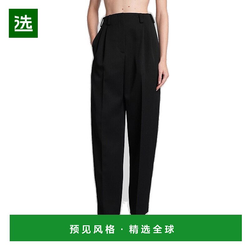 1h可退 香港直邮Givenchy 纪梵希 女士 黑色 Slashed Double Plea