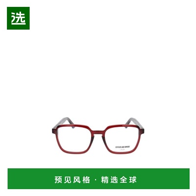 香港直邮CUTLER AND GROSS 女士眼镜 136105 SS2023 白色 徽标平