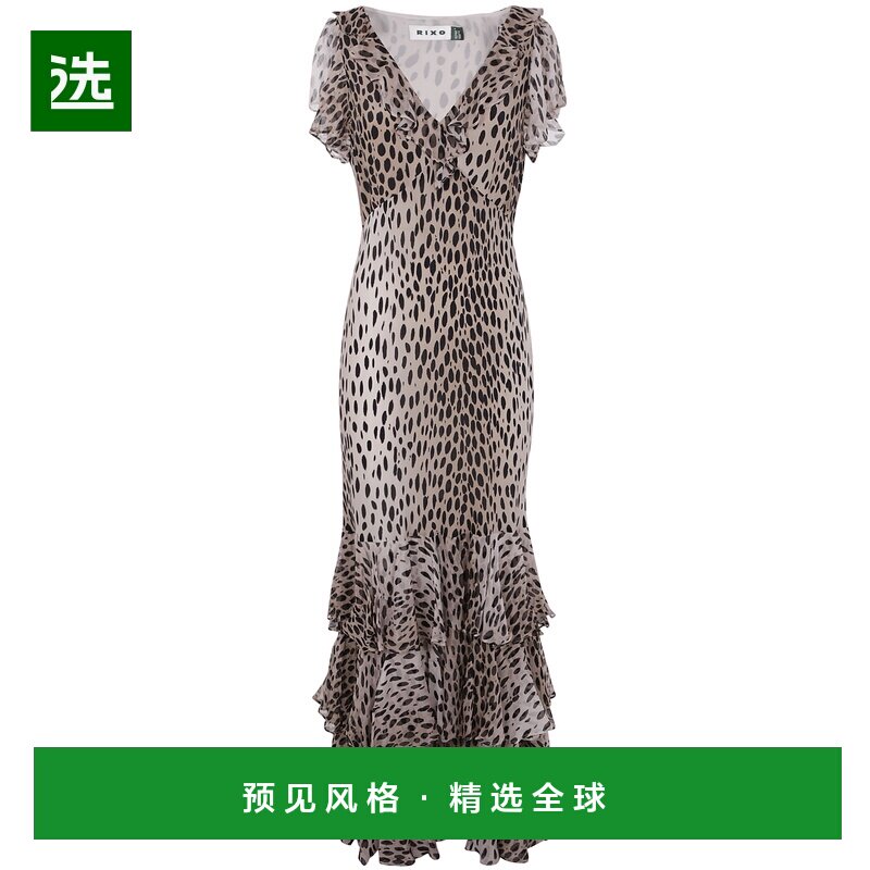 香港直邮RIXO 女士连衣裙 0100242912506047ANTELOPE SS2025