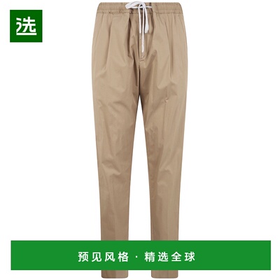 香港直邮PT01 男士休闲裤 COTSCNZA0CL10060 SS2026 棕色