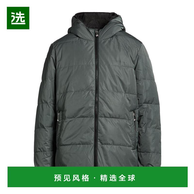 1h可退 【美国直邮】john richmond 男士 羽绒服外套棉服夹克棉袄