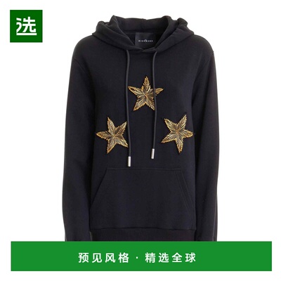 香港直邮JOHN RICHMOND 女士针织毛衣 RMA24124FEITBLACK SS2025