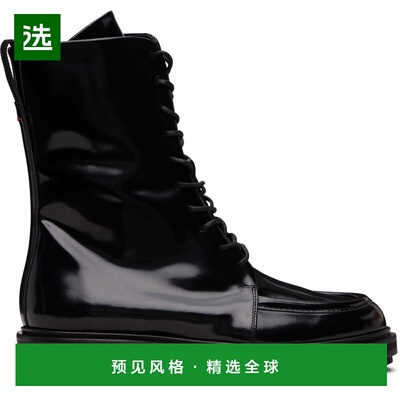 1h可退 香港直邮aeyde 女士 黑色 Tate 踝靴 A11AB0614011001225