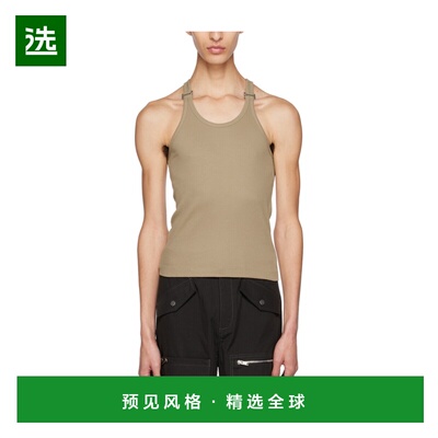 香港直邮Dion Lee 男士T恤 C3096R23KHAKI SS2023 花色背心