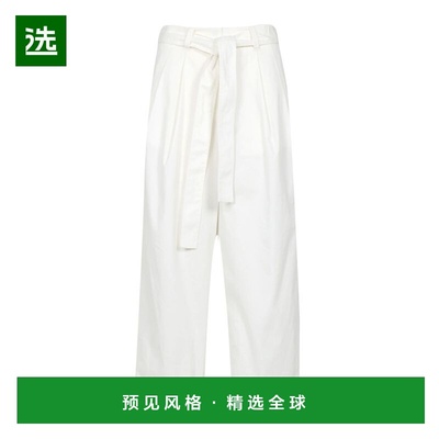 1h可退 香港直邮Msgm 女士 白色长裤 3842MDP09X257126 white白色