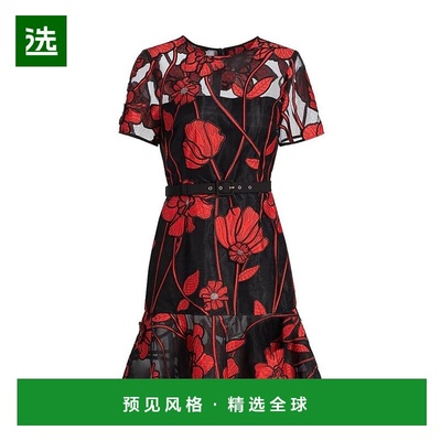 1h可退 【美国直邮】Milly Rosie Grand Fleur 刺绣连衣裙 女装