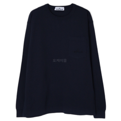 韩国直邮STONE ISLAND 21244 棉质平纹针织长袖T恤 常规版型