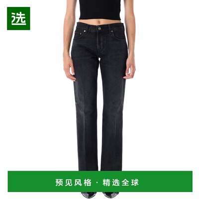 香港直邮HAIKURE 女士牛仔裤 HEW03345DF119L0894 AW2025 黑色