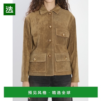 香港直邮ARMA 女士夹克 008L256068OLIVE AW2025 绿色 Rosia sued