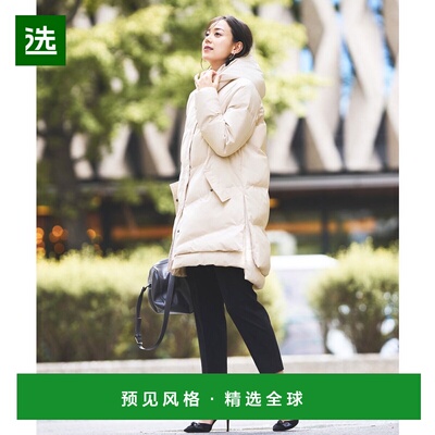 【日本直邮】RUIRUE BOUTIQUE Light Thermolayered Hem Hoody 衬