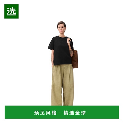 欧洲直邮LOEWET-shirt asymétrique en coton m罗意威针织