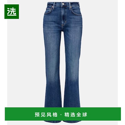 1h可退 香港直邮Citizens Of Humanity 女士 Vidia 中腰小喇叭牛