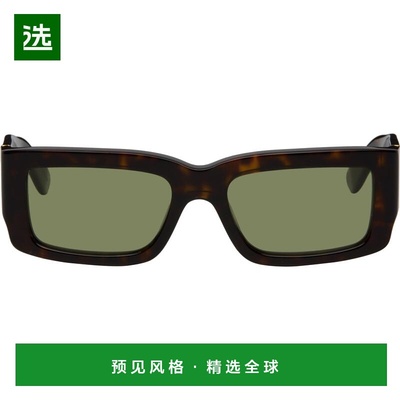 1h可退 香港直邮RETROSUPERFUTURE 男士 棕色 Notte 太阳镜 7IO