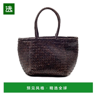 香港直邮Dragon Diffusion 女士手提包 DGW58813DARKBROWN