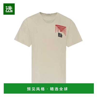 香港直邮RHUDE 男士T恤 RHFW20TT00000012WHITE高档舒适透气百搭