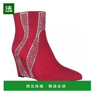 1h可退 【美国直邮】Impo 女士 Temple 记忆泡沫坡跟短靴 时装靴