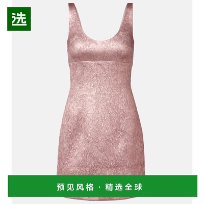 1h可退 香港直邮EMILIA WICKSTEAD 女士 Einna 花朵提花迷你连衣