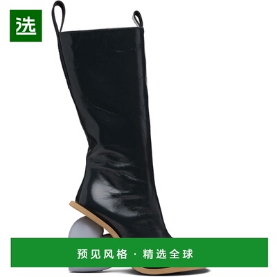 1h可退 香港直邮YUME YUME 女士 灰色 Love 高筒靴 LB0015