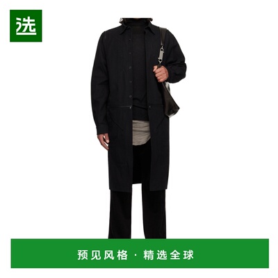 1h可退 香港直邮Rick Owens Concordians Bonotto 风衣 RL02E1901