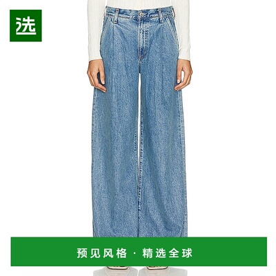 1h可退 香港直邮AGOLDE 女士 Ellis 宽腿阔腿牛仔裤 A91941556