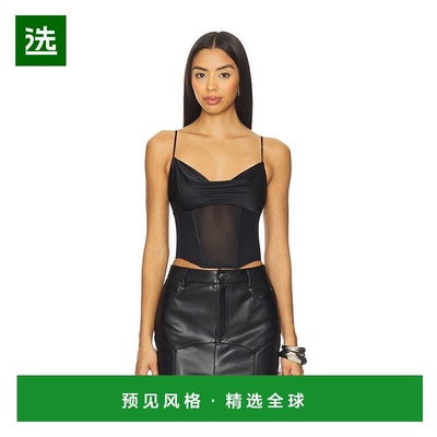 1h可退 香港直邮Fleur Du Mal 女士 Nora 束腰上衣 TP0698