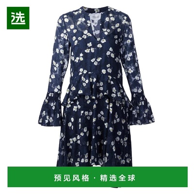 1h可退 【美国直邮】Derek Lam|Derek Lam 10 Crosby 碎花连衣裙