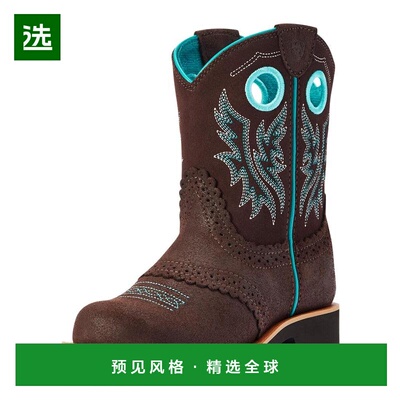 1h可退 【美国直邮】Ariat Kids|Fatbaby Cowgirl 西部靴（幼儿//
