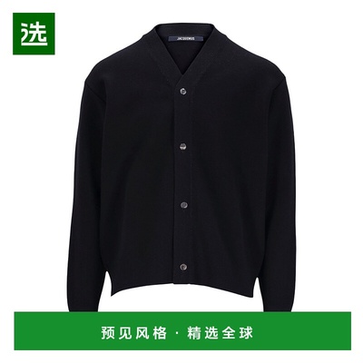 香港直邮Jacquemus 长袖针织开衫 CDM00292BK00185
