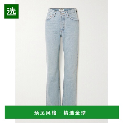 1h可退 香港直邮AGOLDE 女士 Kelly 高腰直筒牛仔裤 A2291141REPL