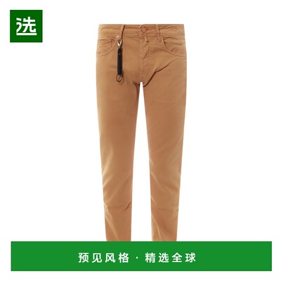 1h可退 香港直邮Incotex 男士 棕色裤子 BDPS0003305S386
