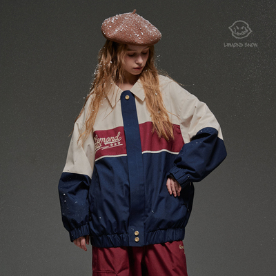 LMDSNOW【美式复古】新款单板双板滑雪服男女款防水防风专业保暖