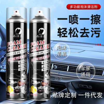 Yi Jieliang 650ml multi-function foam cleaner car interior
