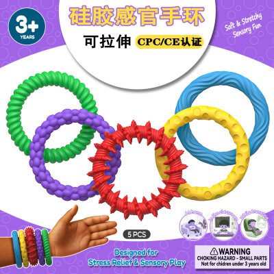 Explosive silicone sensory wristband Sensory Fidget Toys el