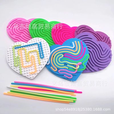 Sensory Activity Board focuses on caring children's silicon