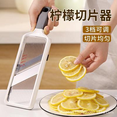 柠檬切片器家用手商切动柠檬工具多功用能切土豆藕片专用刀VKG切