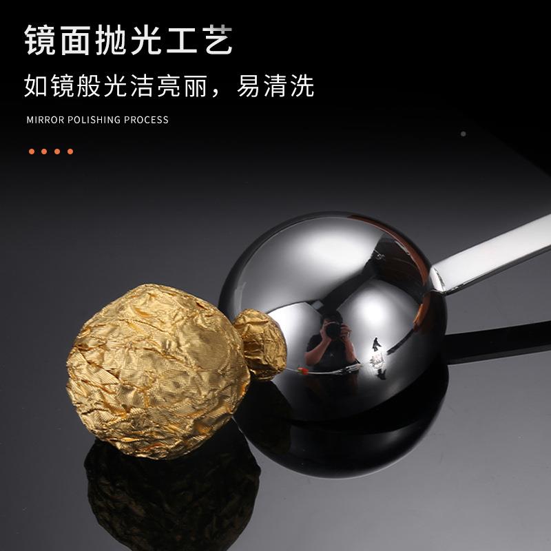 不钢量锈勺咖023啡量勺 豆奶粉计量带刻度克器数装量勺量匙套多规