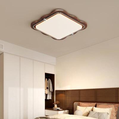 新式护吸顶灯客厅餐厅灯原木全屋套中创意眼中古卧室房HWB间灯餐