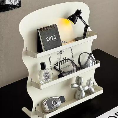 多层置物面架多纳功能书桌上杂物办公桌收子架梳妆台化妆DF-1773